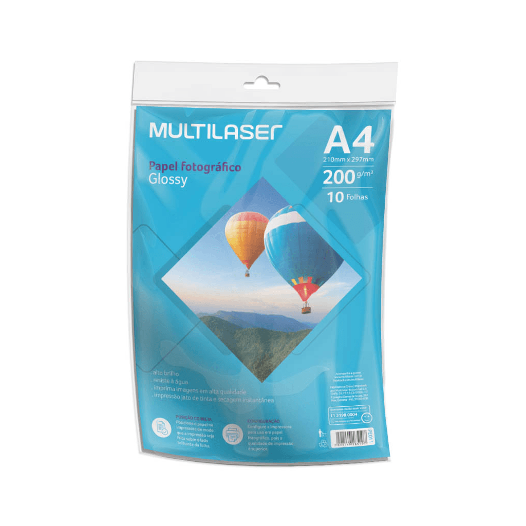 PAPEL FOTO PAPER 200GR A4 R.PE011