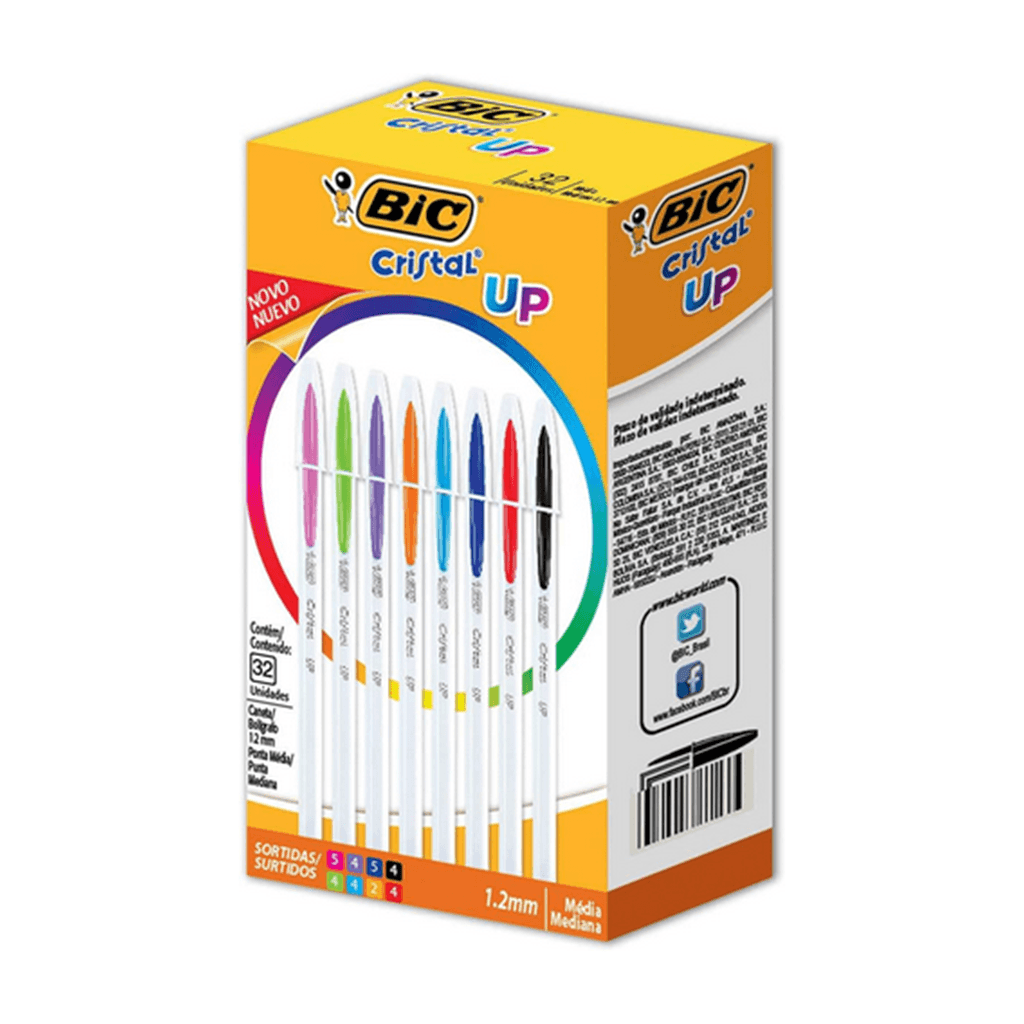 CANETA BIC CRISTAL UP SORTIDA R.930008