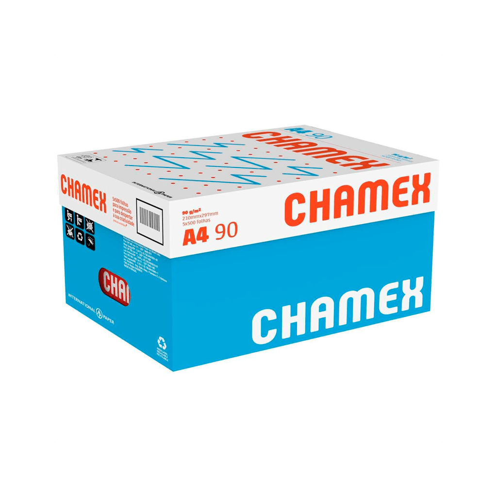 PAPEL CHAMEX A4 SUPER 90GRS 500FLS