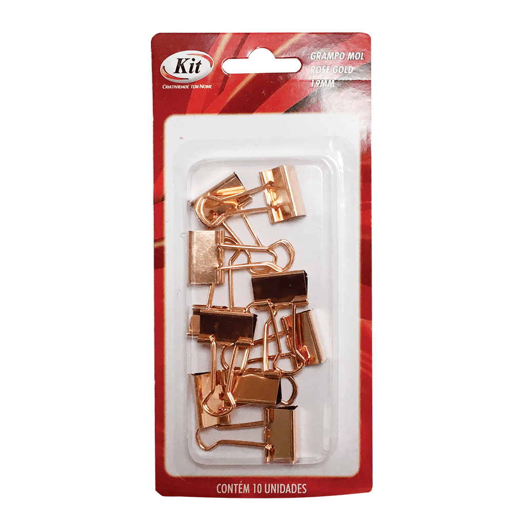 GRAMPO MOL KIT 19MM C/10 ROSE GOLD