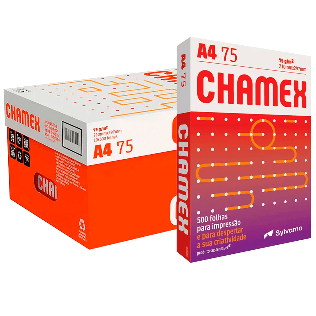 PAPEL CHAMEX A4 75GRS 500FLS