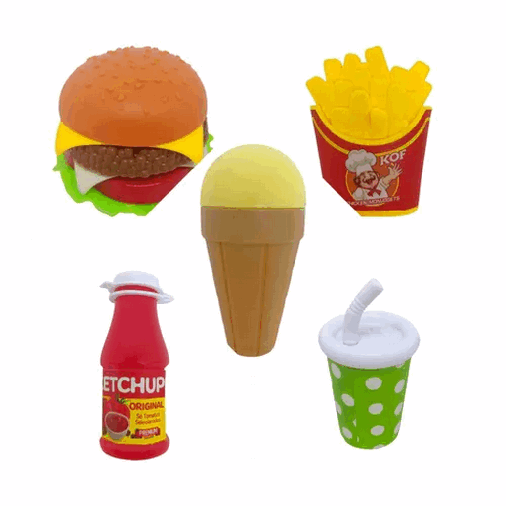 BRINQUEDO MALETA FAST FOOD R.1550