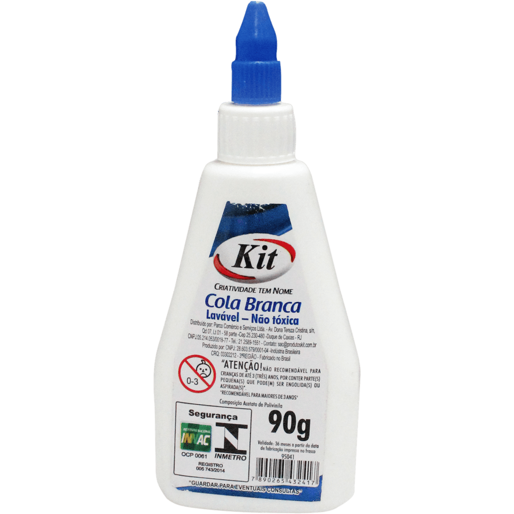 COLA PLASTICA 90GRS KIT