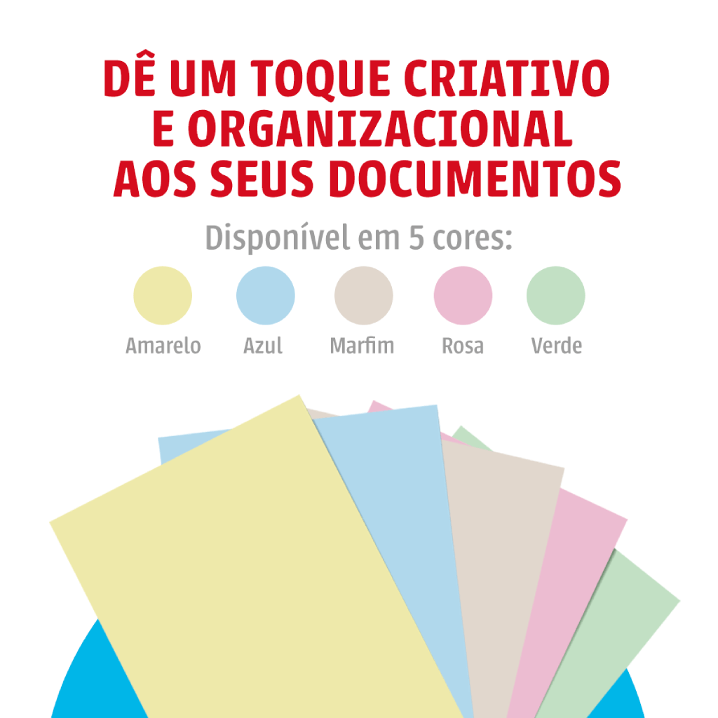 PAPEL CHAMEX A4 AZUL 75GRS 500FLS