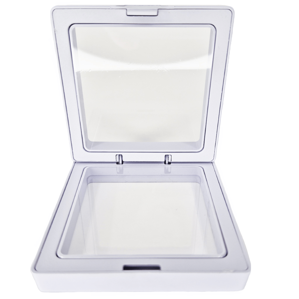 EMBALAGEM CAIXA PANDORA 7CM BRANCO